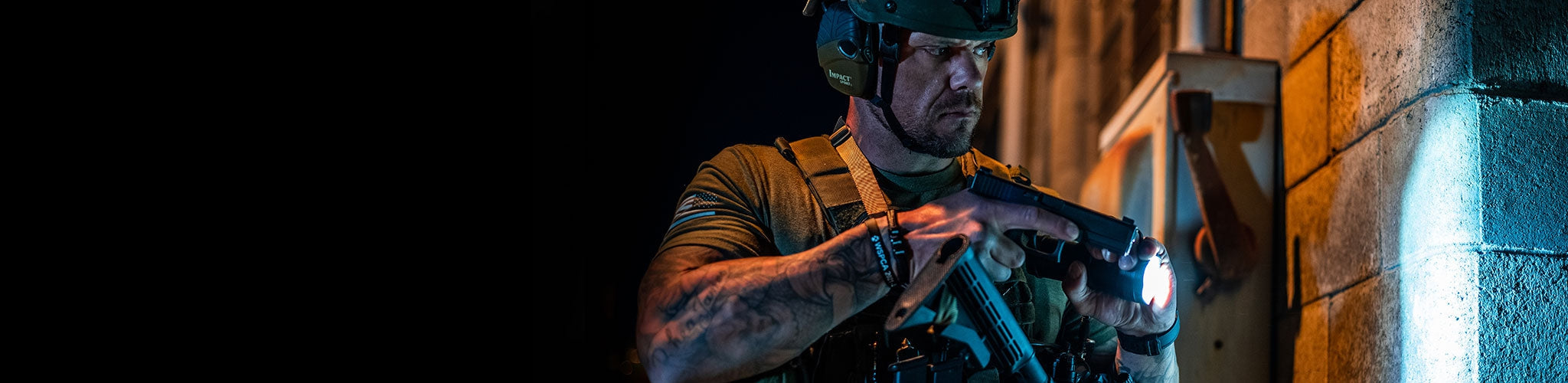 Military Flashlight Collection With Headlamps, Torches, and Accessories ...